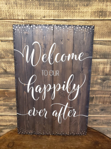 Welcome Sign | Empress Tents