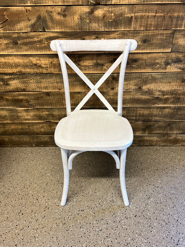 White Wash Pilgrim Chair | Empress Tents