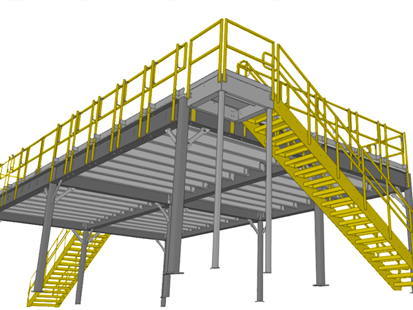 Steel Mezzanine: Butler's Express Mezz
