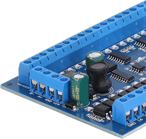 16 Input 16 Output Expansion Board RS485 16 Channel Remote Control ...