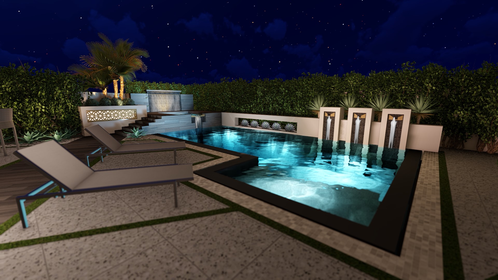 Landscape Design & Pool Design- Southern California