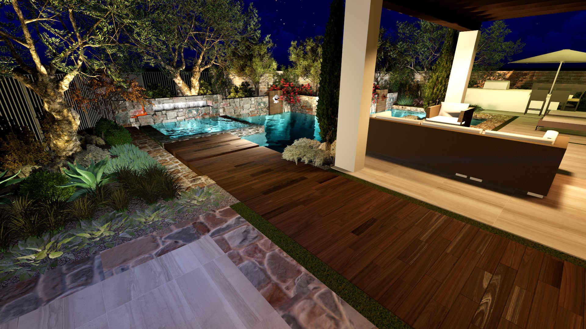 Landscape Design & Pool Design- Southern California