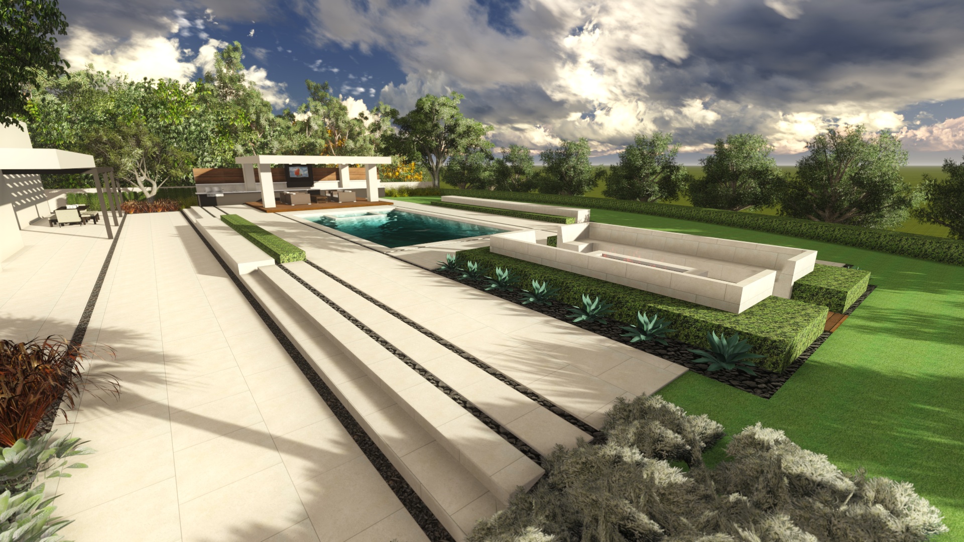 Landscape Design & Pool Design- Southern California