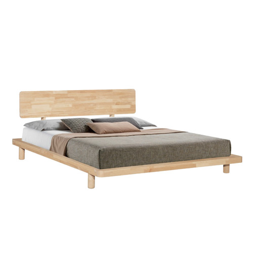 MUJI Bed (Natural) 5ft/6ft | mikuangfurniture