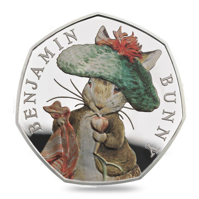 50 Pence BP Benjamin Bunny 2017