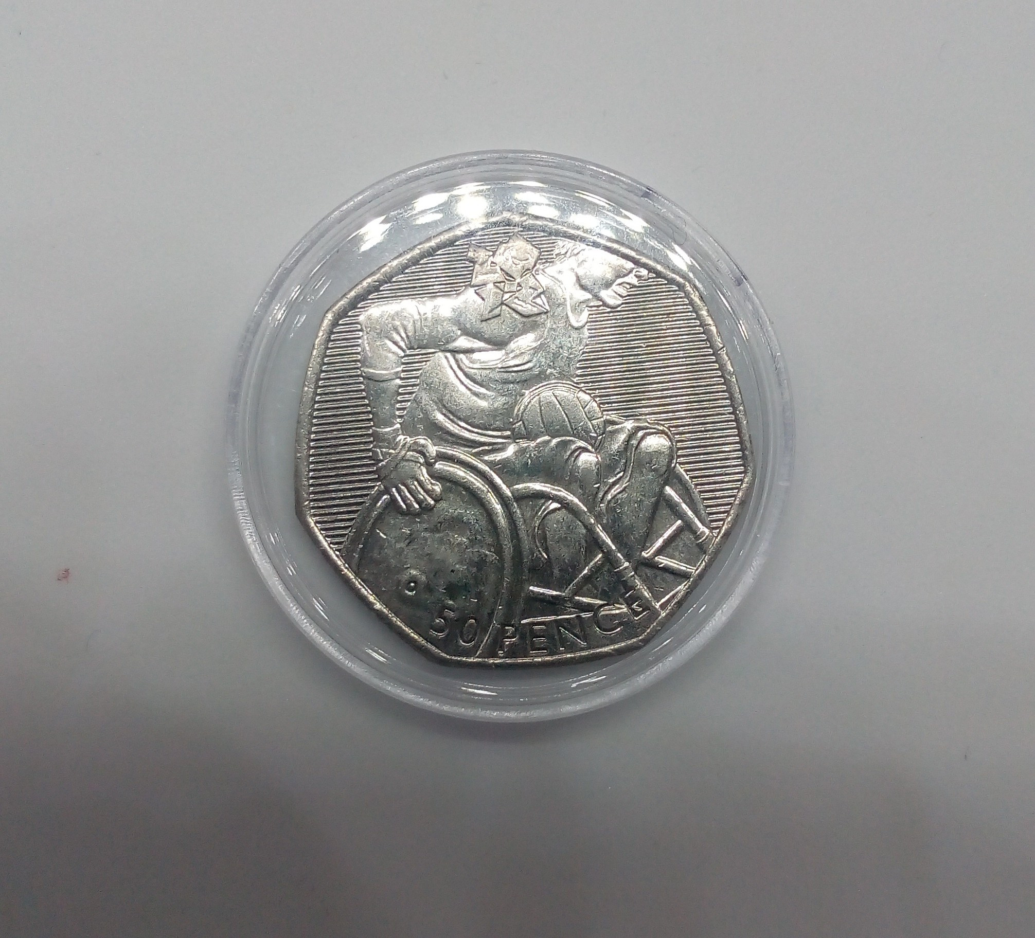 Wheelchair Rugby 50 Pence 2011