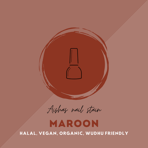 Maroon Nail Stain | Aishas Nail Stain