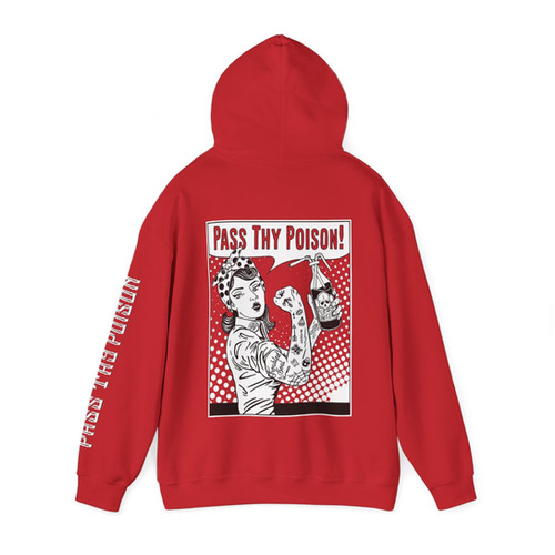 PTP Tattooed Rosie the Riveter Hoodie | Pass Thy Poison