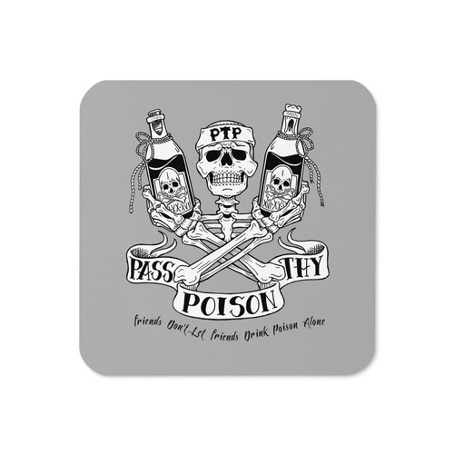 PTP Skeleton Single Coaster | Pass Thy Poison