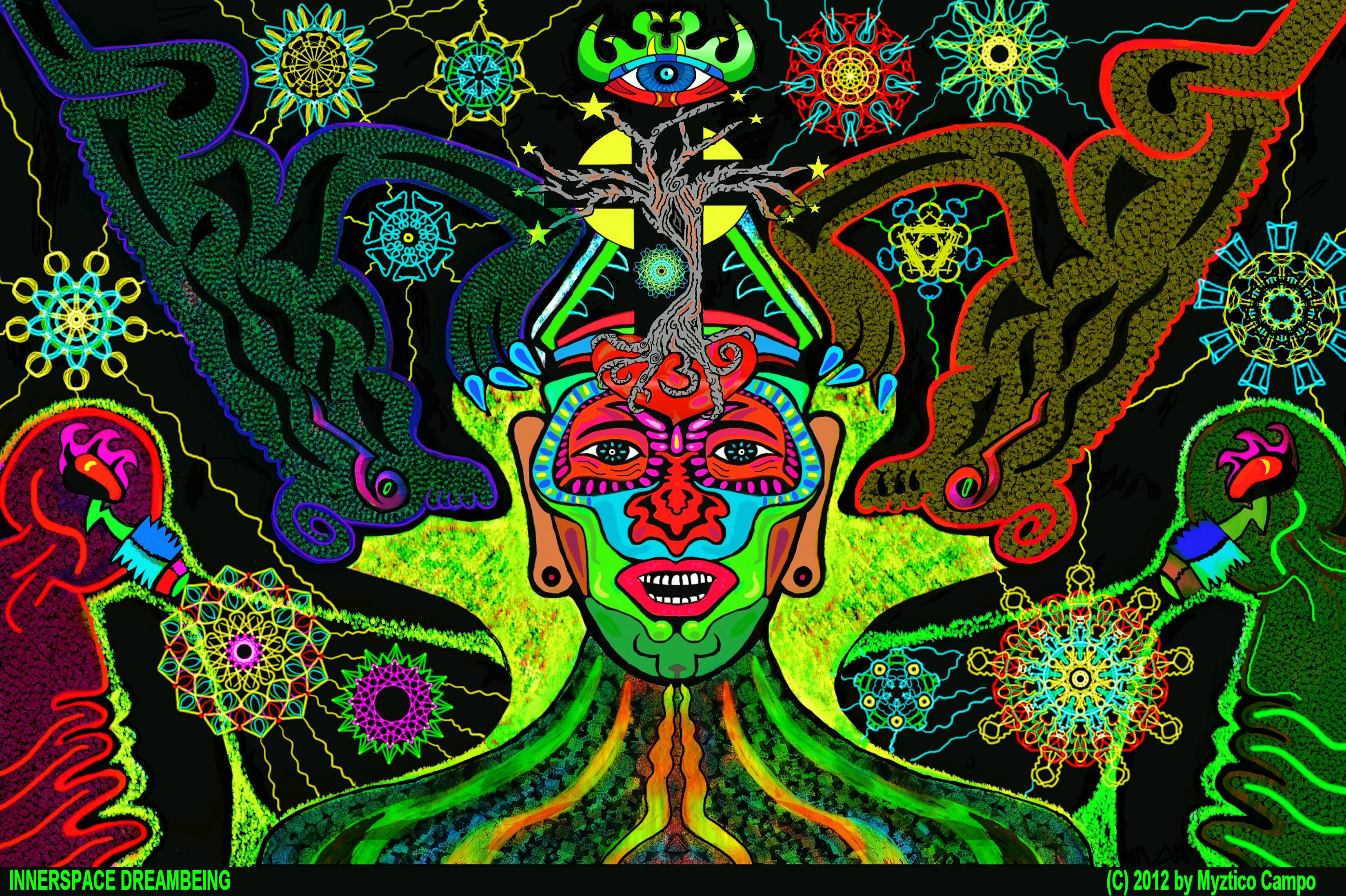Myztico Campo Visionary Psychedelic Shamanic Art Gallery