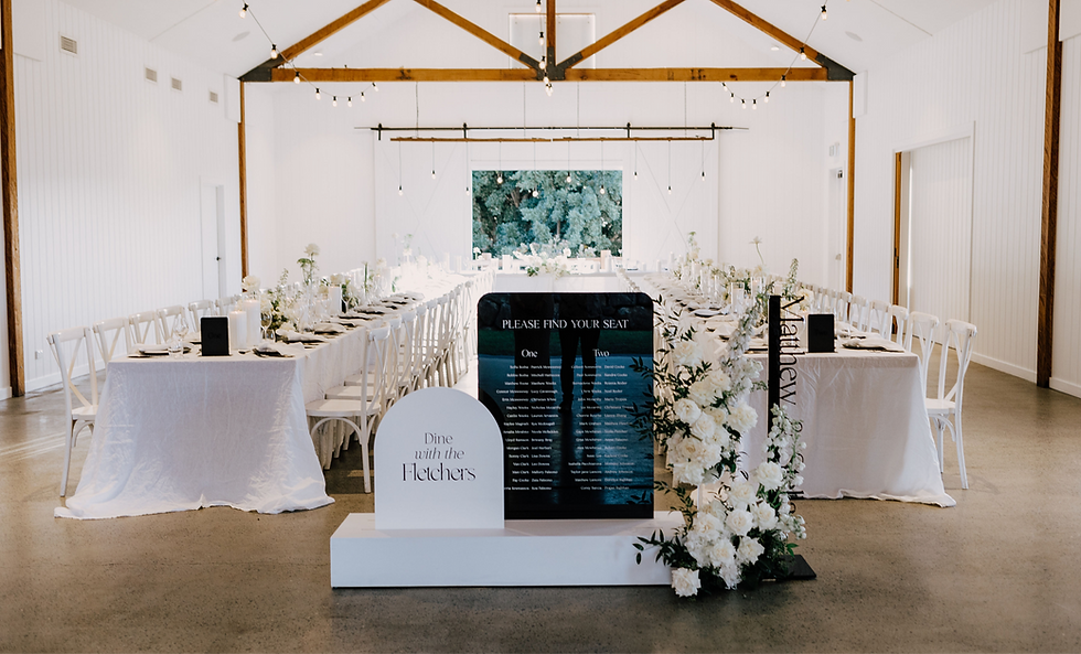 Modern Wedding Stationery | Wedding Signage | Signed with love | Australia