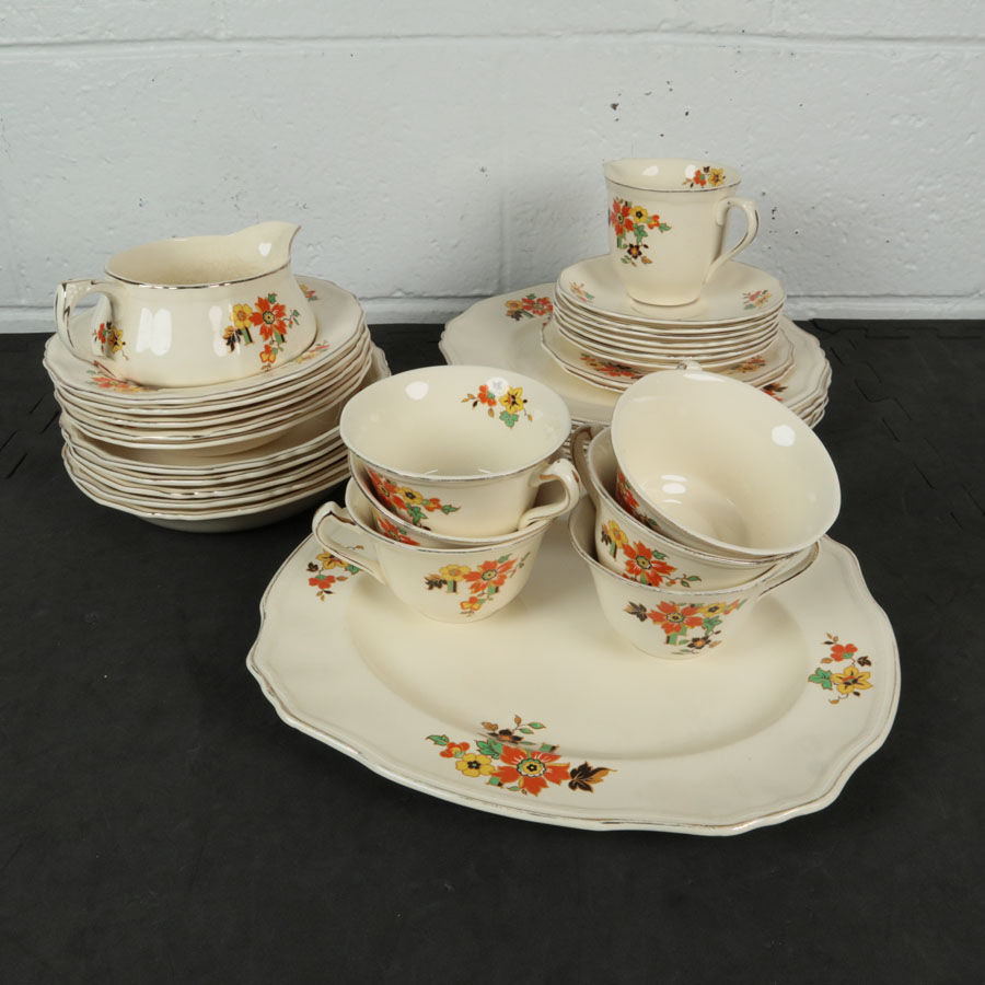 Set de vaisselle vintage Alfred Meakin | Noschoses