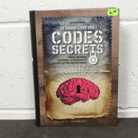 Le grand livre des codes secrets | Noschoses