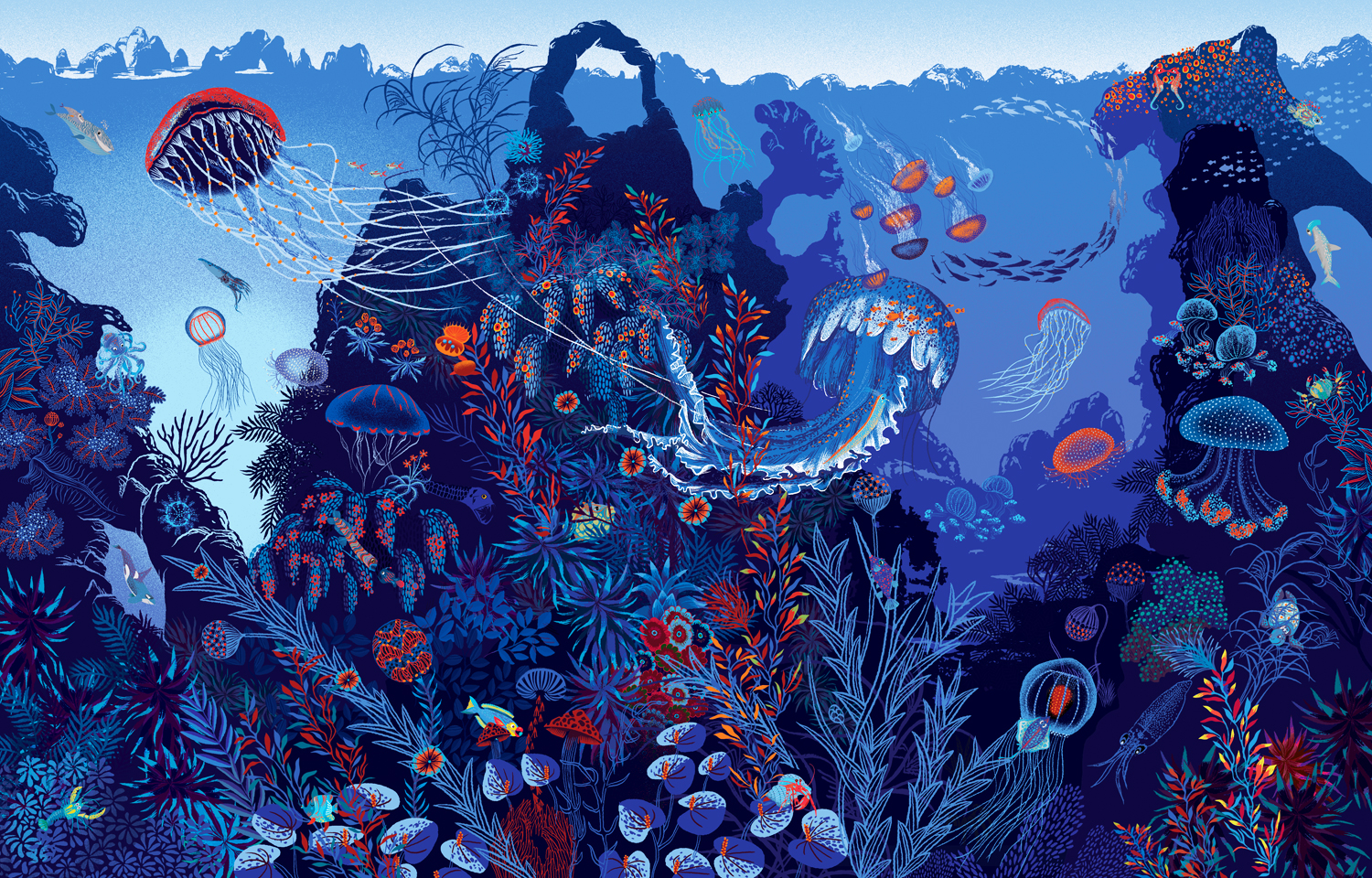 Cachés dans la mer | peggynille