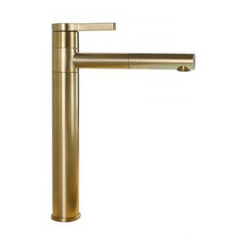 B SERIES - Brushed Gold Tall Round Mixer | Banwell Appliances