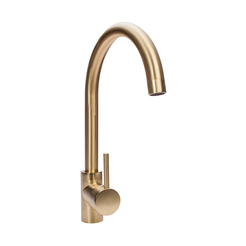 B SERIES - Brushed Gold Kitchen Mixer | Banwell Appliances