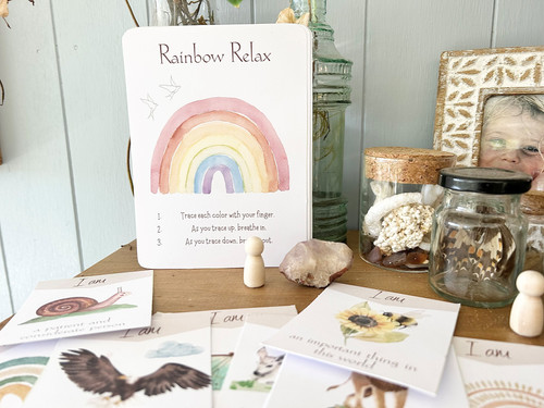 Positive affirmation and mindfulness cards | BarefootChild