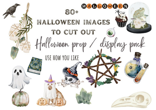 FREE Halloween prop / display pack | BarefootChild