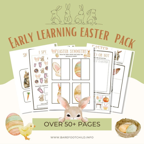 EASTER PACK- Early learning/morning basket | BarefootChild