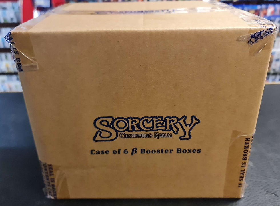 Sorcery Contested Realm Sealed Case 6 Beta Booster boxes | Famous ...