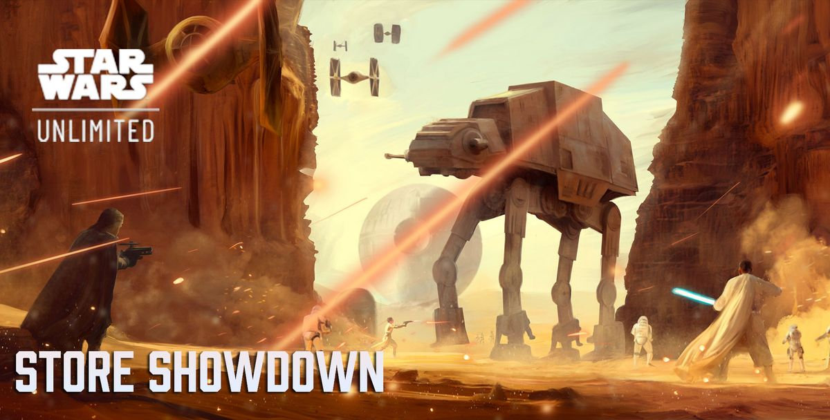 Star Wars Unlimited Card Game Store Showdown | Famous Collectables