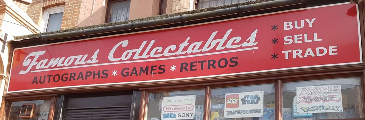 Home | Famous Collectables | Retail | Collectables | Gaming | Bexhill