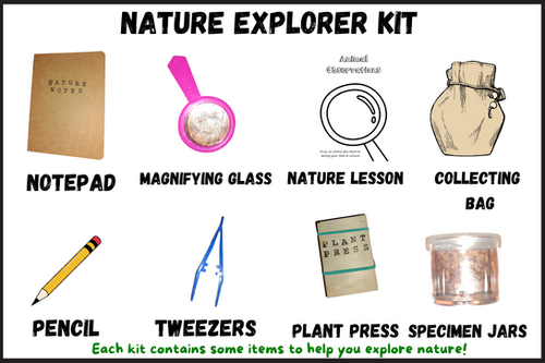 Small Nature Explorer Kit- All Ages | Bates Farm