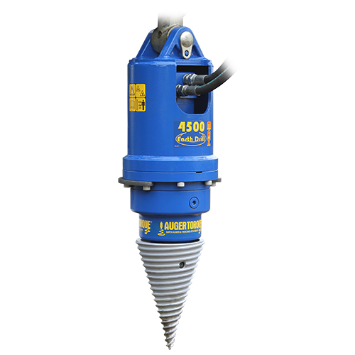 Auger Log splitter | FNR Plant Hire Ltd