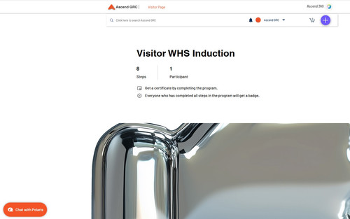 Visitor WHS Induction | Ascend GRC