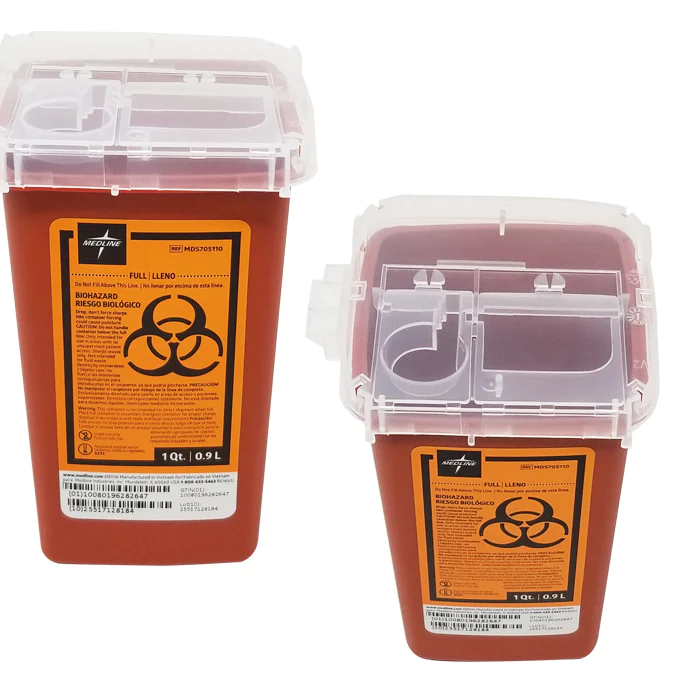 LOCK UP SHARPS CONTAINERS - 1 QUART | Han Song Herb
