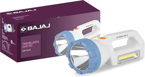 Bajaj Led Torch Travellesta Duo Rc | NEWJASPAL ELECTRICAL