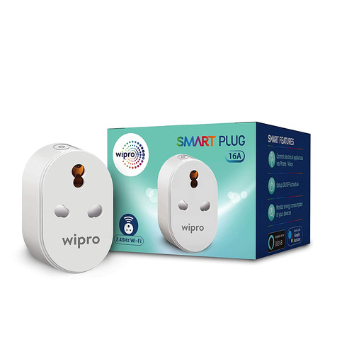 Wipro Smart Plug 16A WiFi 2.4GHz DSP1160 | NEWJASPAL ELECTRICAL