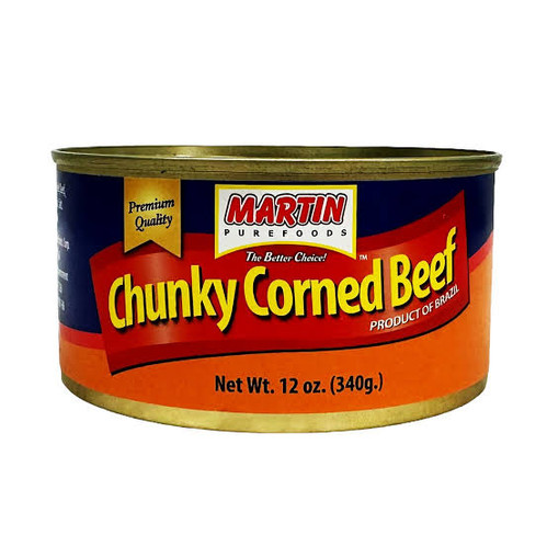 Martin Purefoods Chunky Corned Beef Product of Brazil 12 oz | ManilaHK ...