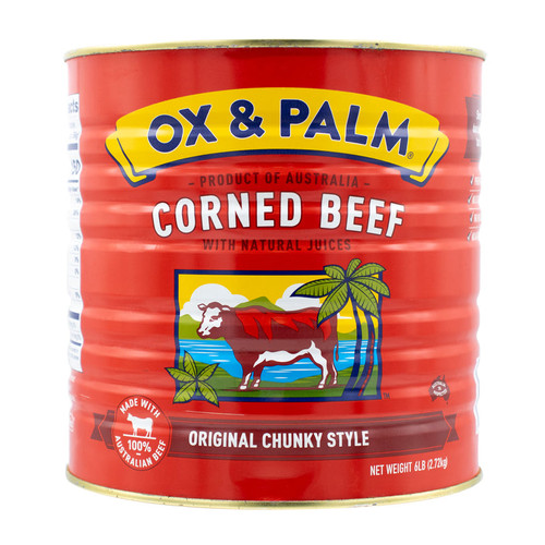 Ox & Palm Corned Beef 6lb | ManilaHK Store