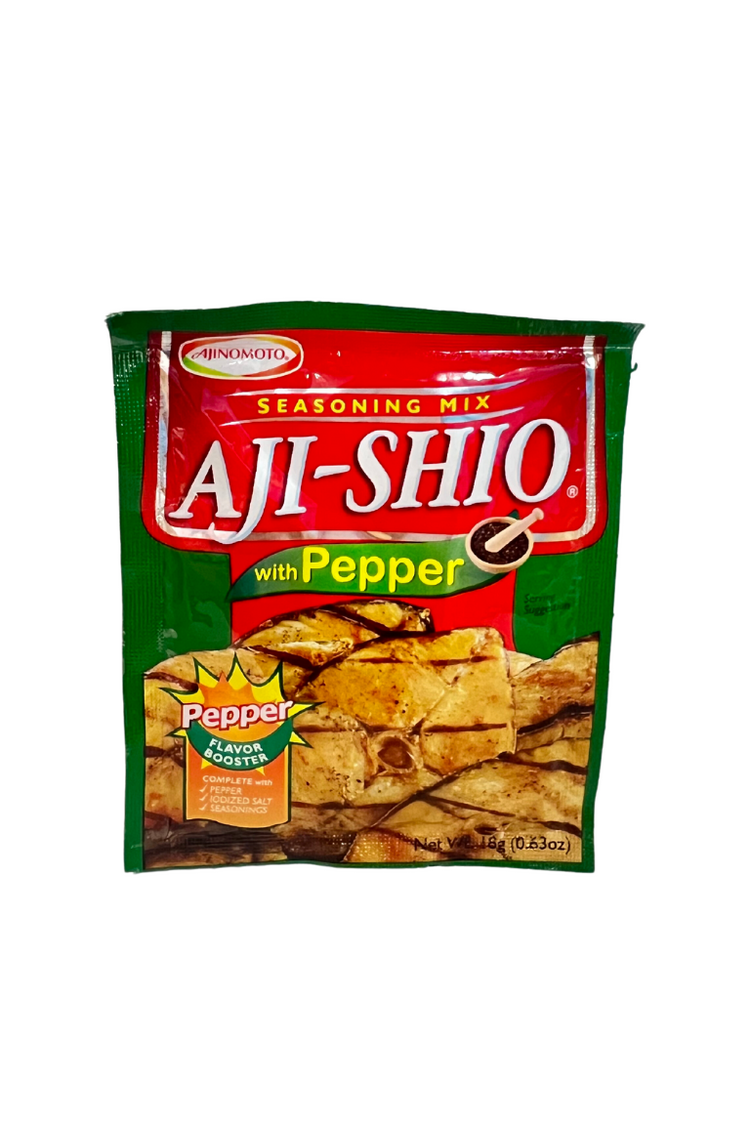 Ajinomoto Aji-Shio Seasoning Mix with Pepper - .63oz | ManilaHK Store