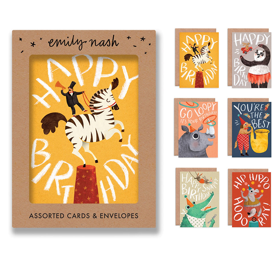 Illustrated Greeting Cards | Emily Nash Illustration