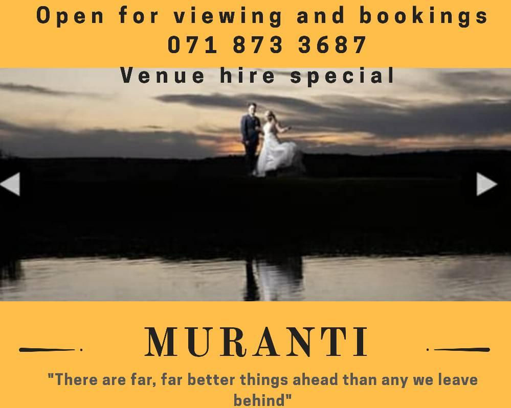 Muranti - Die Perfekte Troue en Konferensie Venue in die Platteland | The Go-To Guy