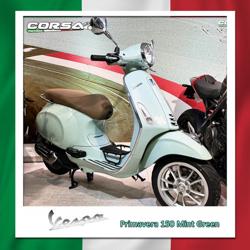 Vespa - Primavera 150 Mint Green | corsamotors