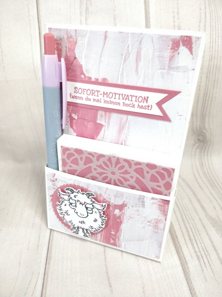 Dienstags-DIY: Post-It und Stift Halter