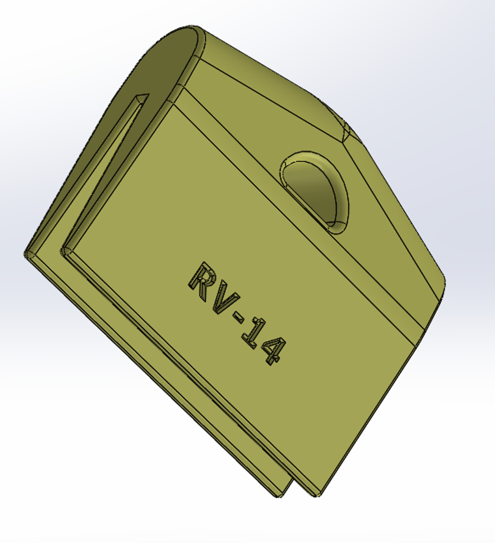 Rudder Gust Lock | rvplasticparts