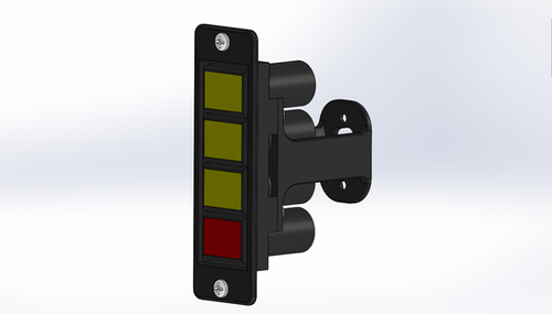 12V Push Button LED Annunciator Panel (16mm lights) | rvplasticparts