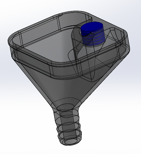 Recessed Compact Magnet Oil Drain Cup | rvplasticparts