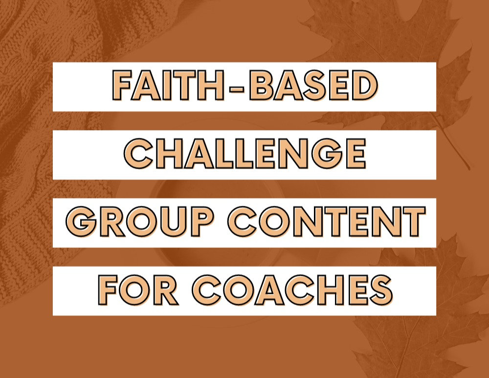 Falling into fulfillment with Christ challenge group! 🍁