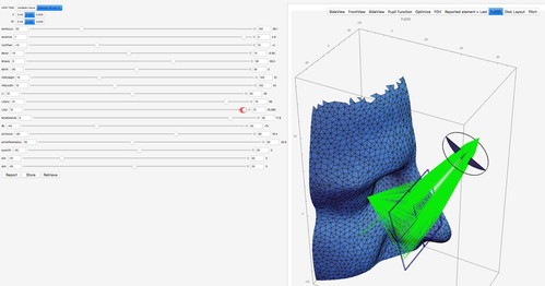 Large-Bespoke Optical Model