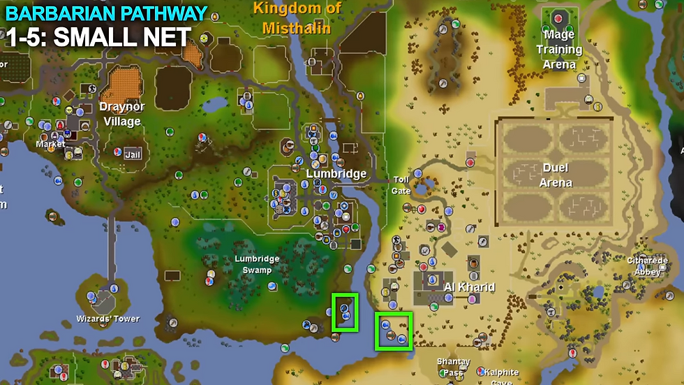 Complete 1-99 Fishing Guide for OSRS
