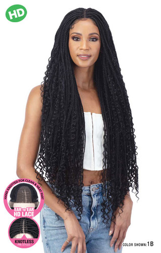 LONG CURLY BOX BRAIDS 36" | MAYDE