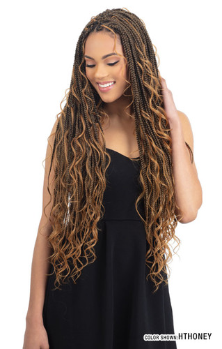 3X MODERN SOFT BOX BRAID W/CURLS 26" | MAYDE