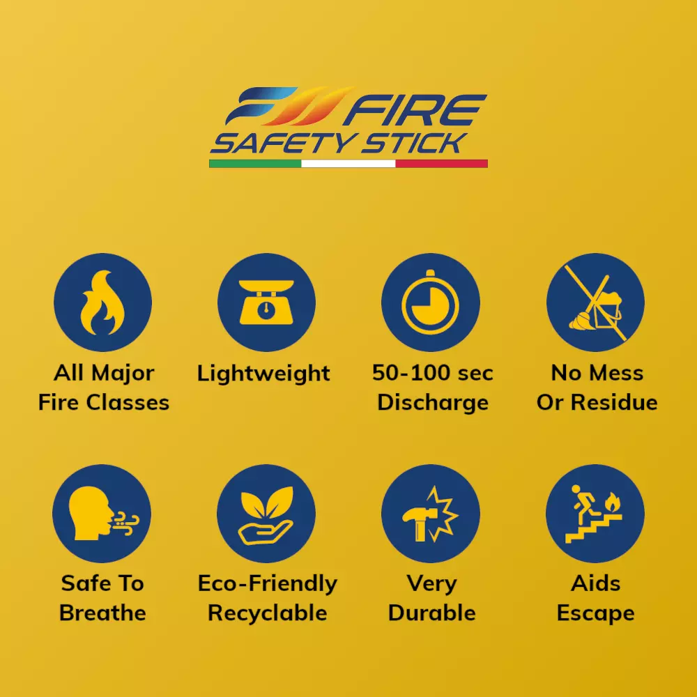 Fire Safety Stick 4 pack | FlameFighters