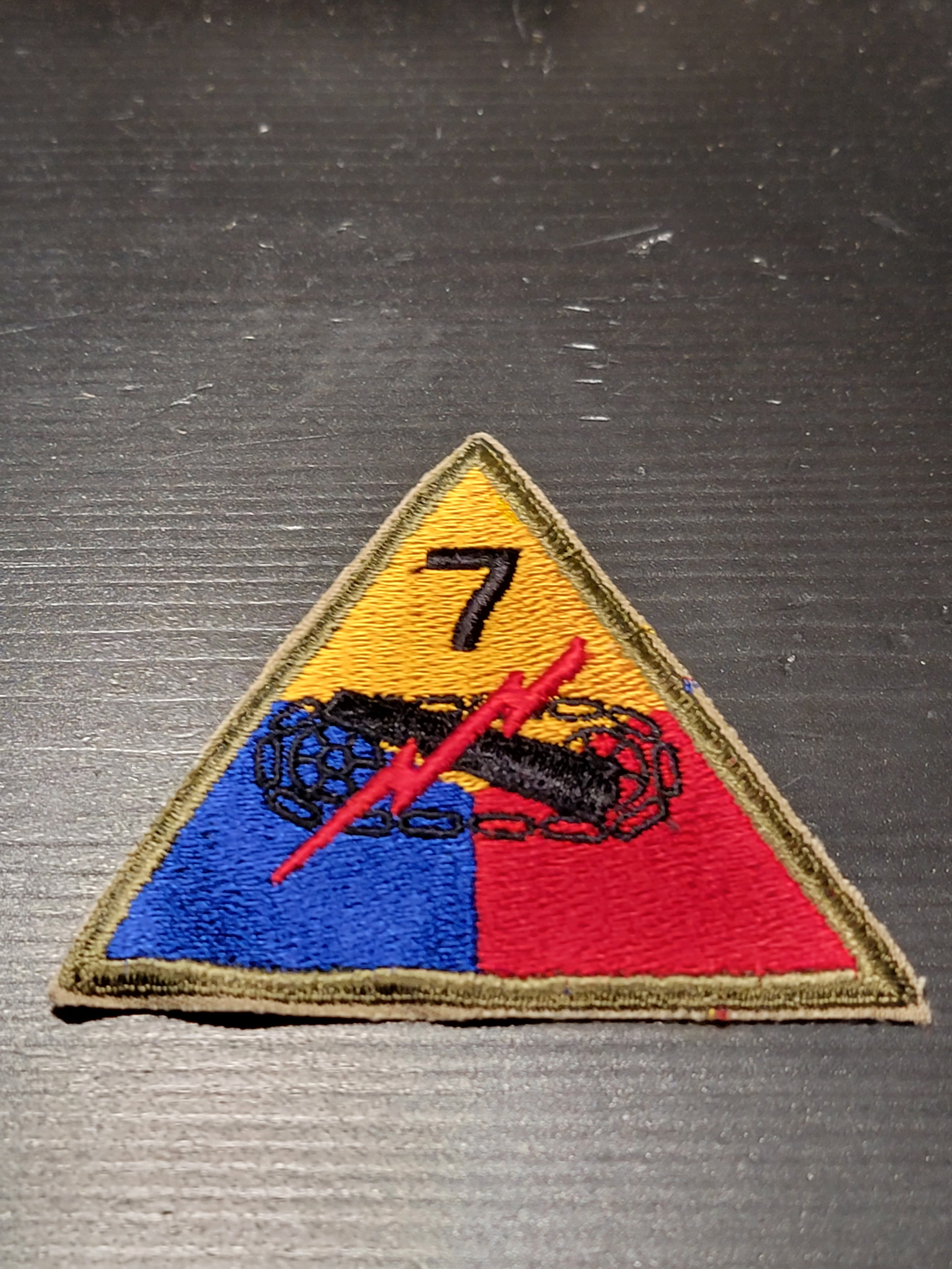 original-ww2-us-army-armor-triangle-7-seventh-armored-division-patch-749