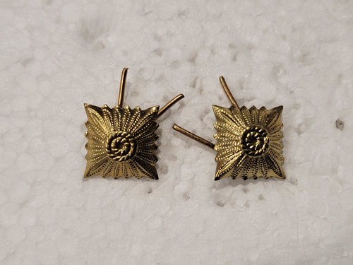 Reproduction WW2 German Officer Gold Pips for Shoulder Boards / Collar ...